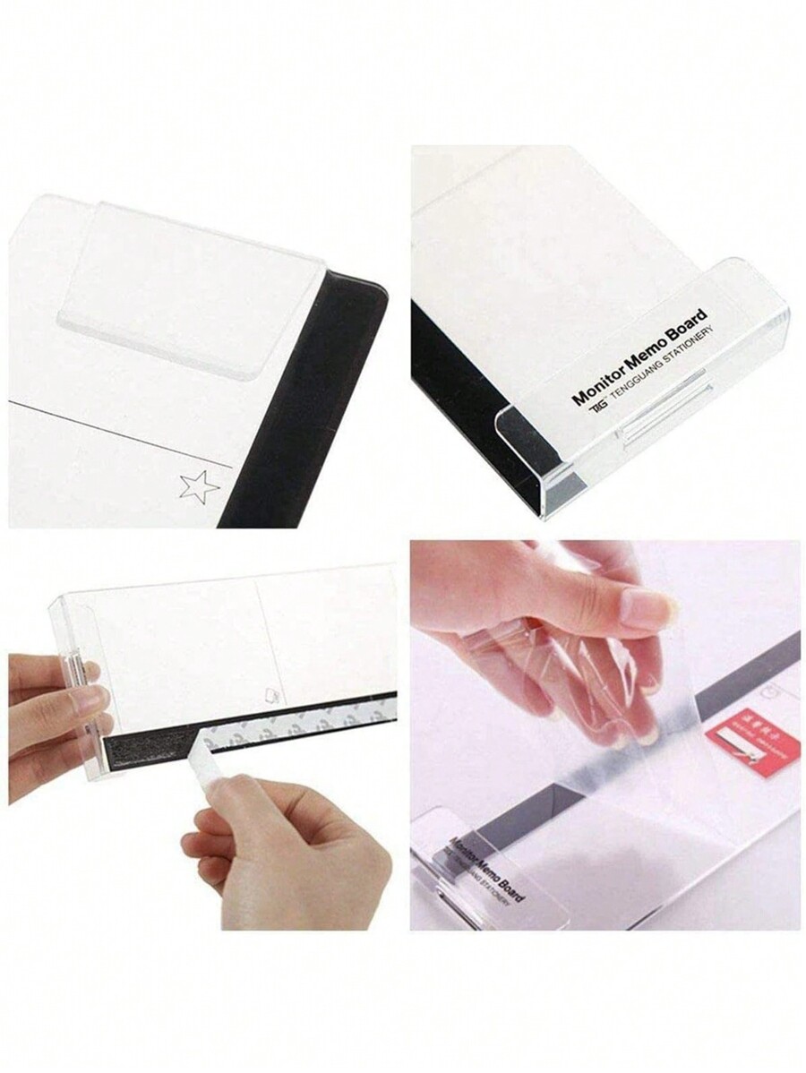 Acrylic Memo Board For Computer Monitor (Foldable) | SHEIN USA