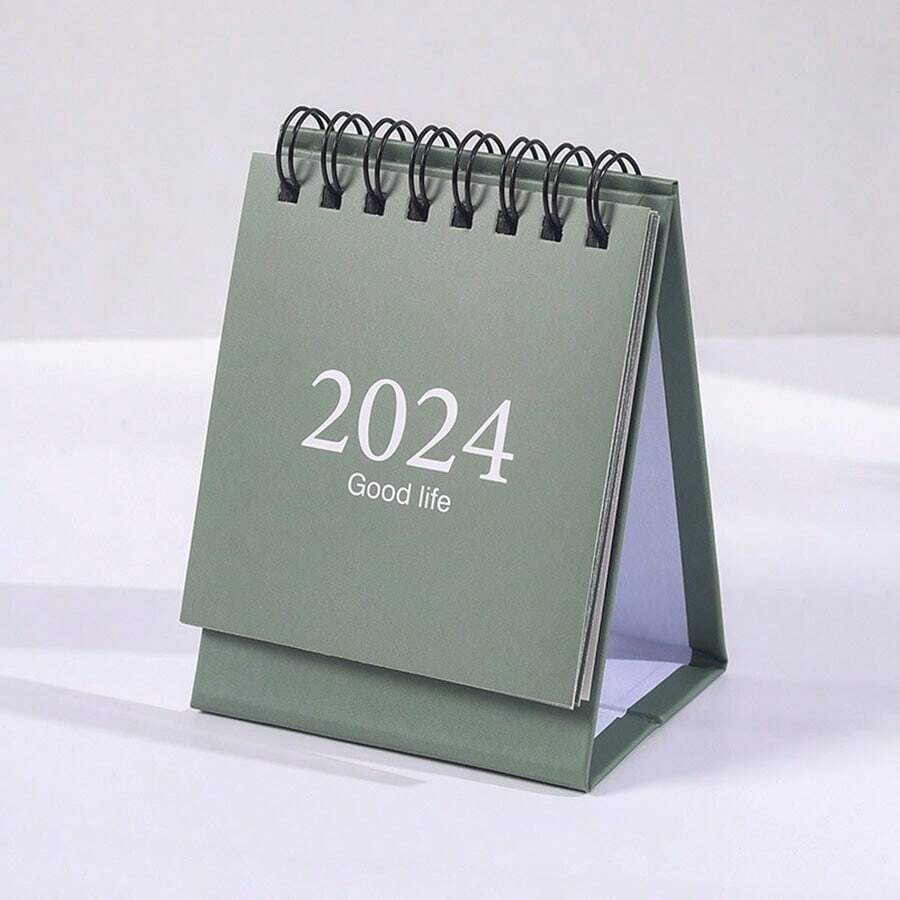 Mini Desk Calendar With Planner And Timing Self-Discipline Check-In ...