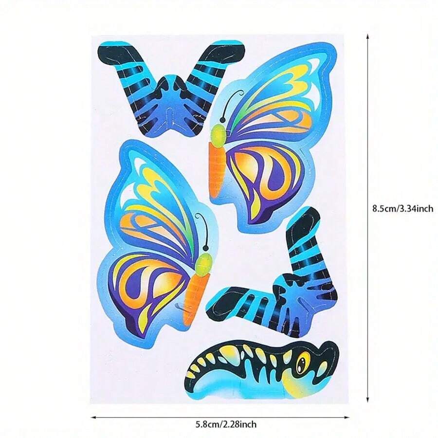 Set Of 20 Interesting Insect Paper Puzzles Educational Toy For Children ...