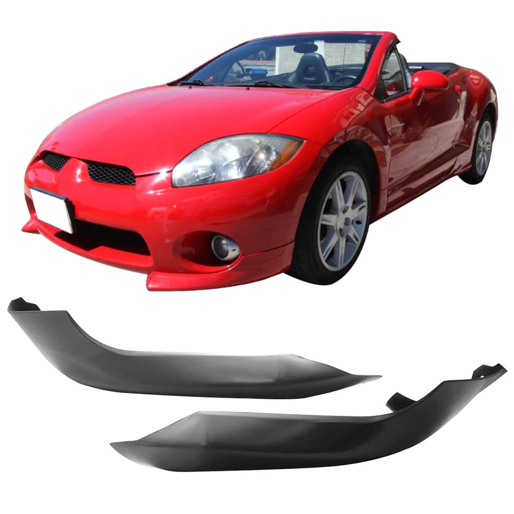 Front Lip Fits 2006-2008 Mitsubishi Eclipse,OEM Factory Style Unpainted ...