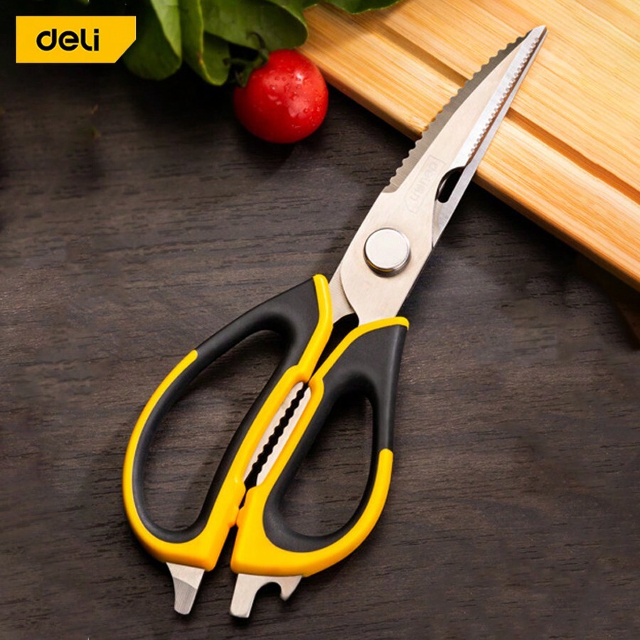 9 Inch Office Kitchen Multifunctional Stainless Steel Scissors | SHEIN USA
