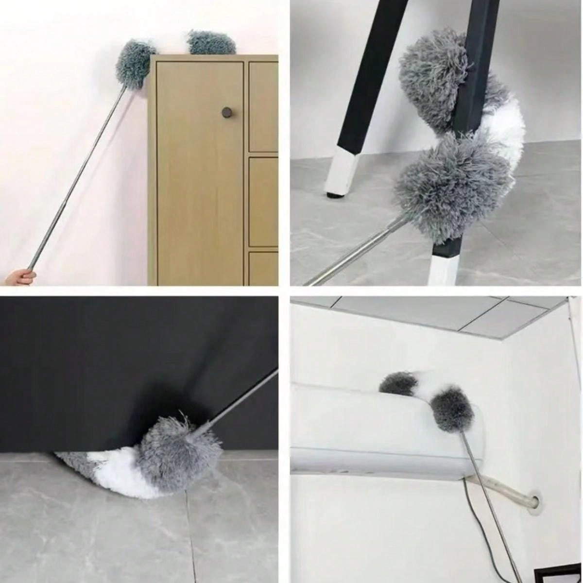 1pc Super Practical Household Long Extendable Bendable Dusting Brush ...