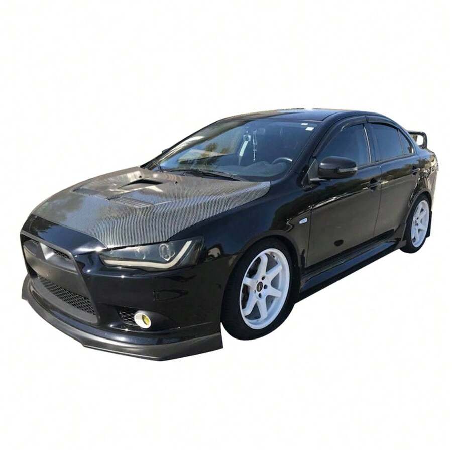 Front Lip Fits 2009-2015 Mitsubishi Lancer Ralliart; 2012-2015 GT/GTS ...