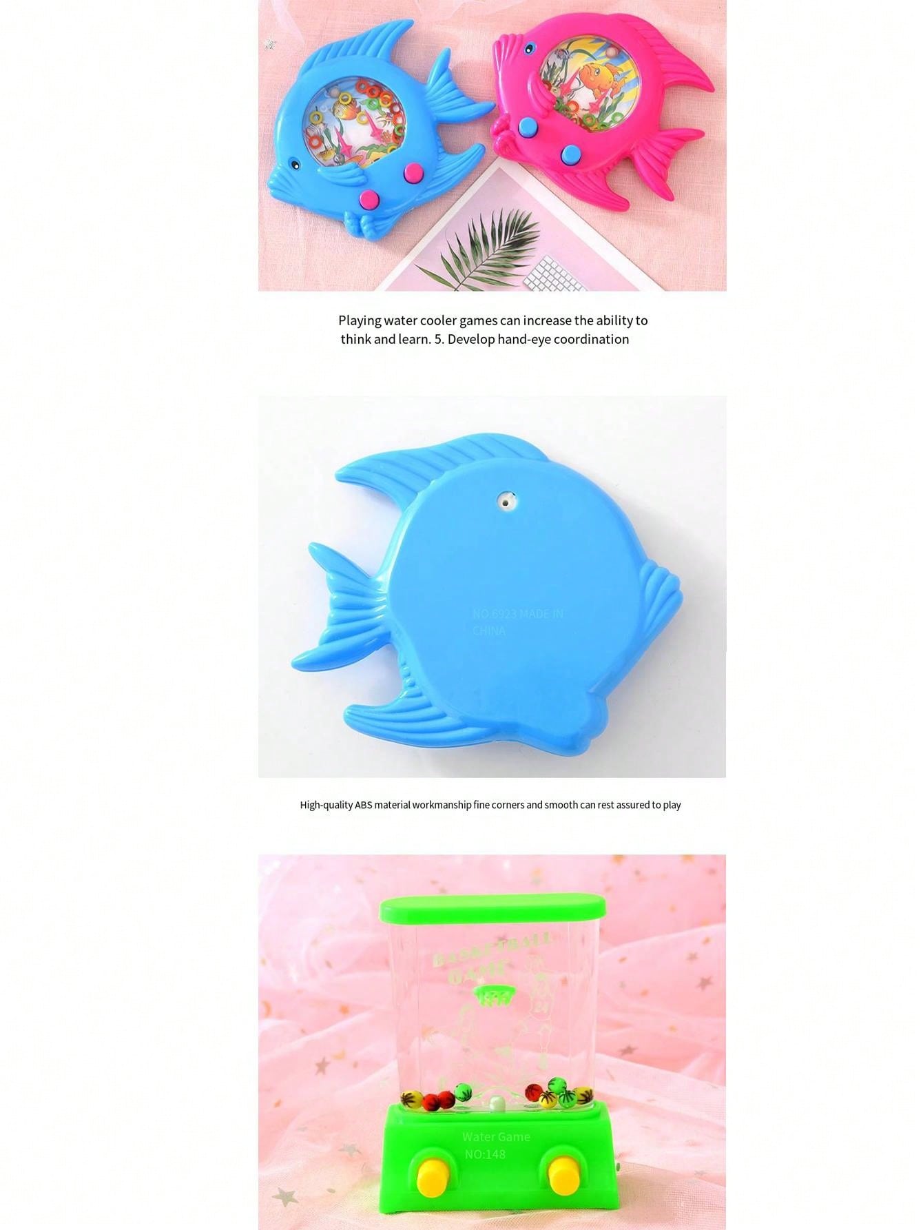 1pc Water Ring Toss Game Toy, Nostalgic Handheld Water Game To Relieve ...