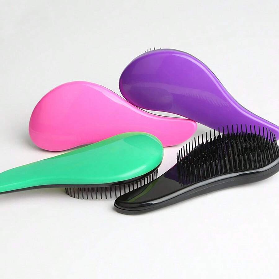 1pc Foot-Shaped Shampoo Comb, Wet & Dry Sweeping Detangling Massage ...