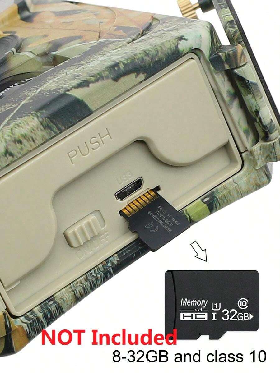 Outdoor Hunting Camera 12MP Wild Animal Detector Trail Camera HD ...