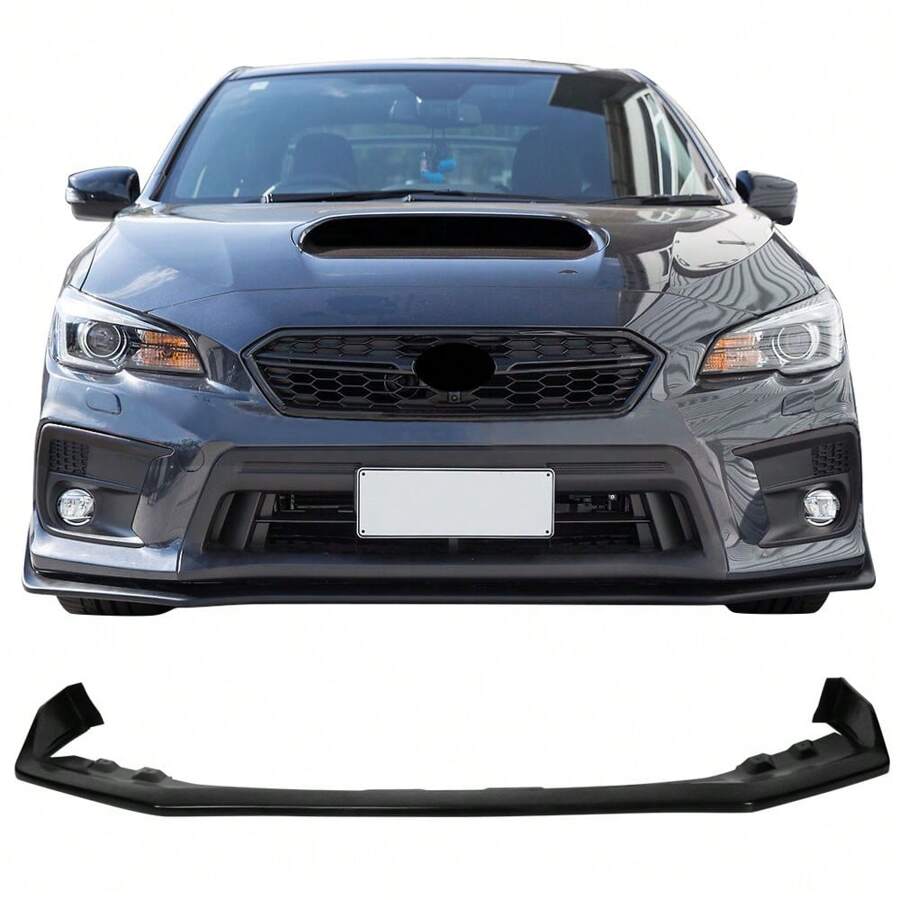 Front Lip Fits 2018-2021 Subaru WRX & WRX STI,S207 Style Unpainted ...