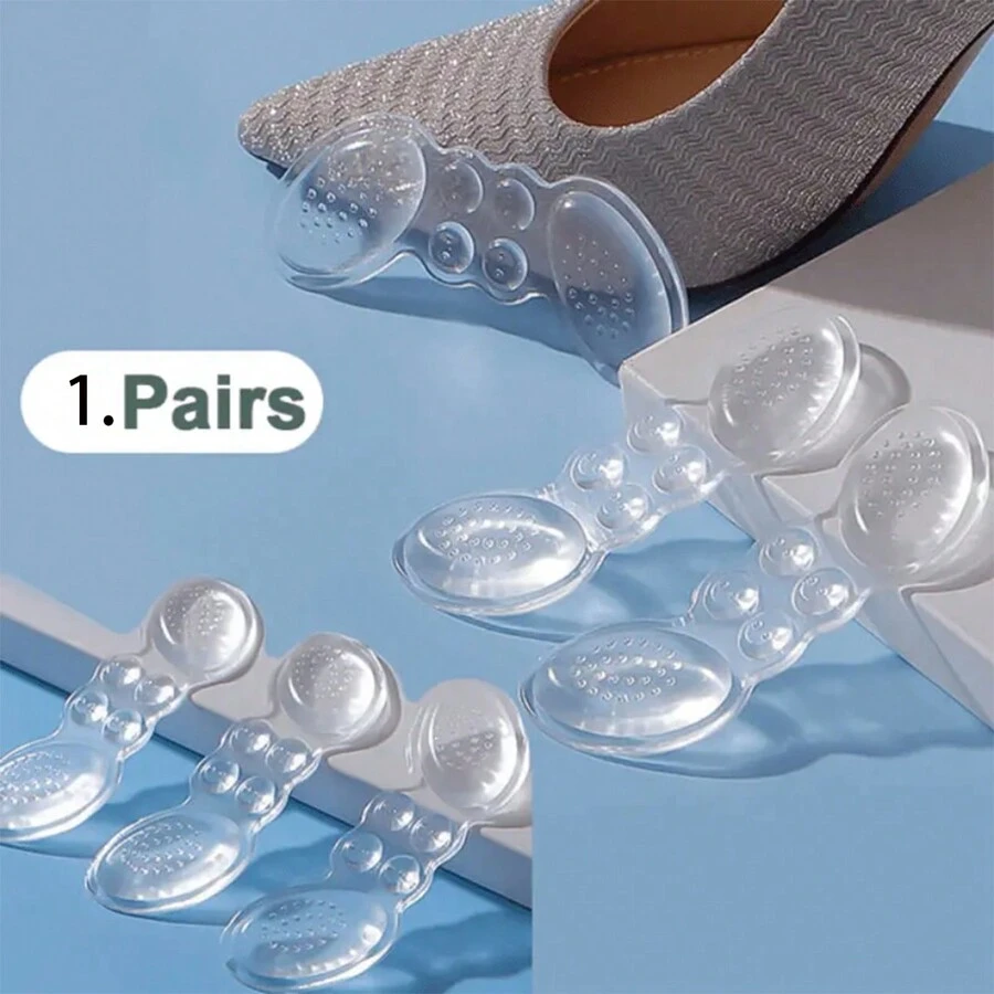 Silicone Heel Grips For Women's High Heels Anti-Slip Foot Cushion ...