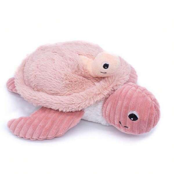 Les Deglingos Ptipotos Savenou Mama & Baby Pink Turtle Plush | SHEIN USA