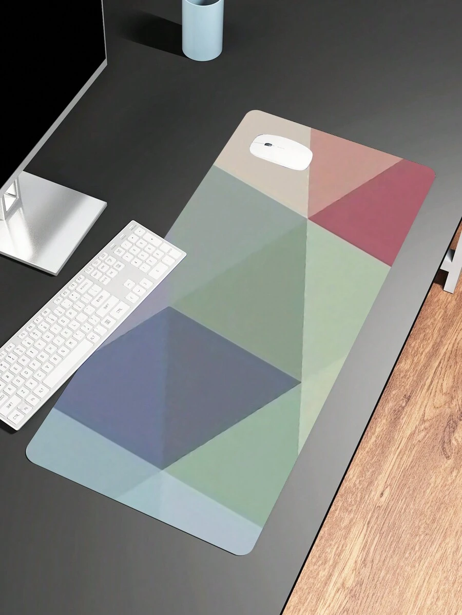 1pc Large Gaming Mouse Pad, Keyboard Desk Pad, 3d Printed Pattern Mouse ...