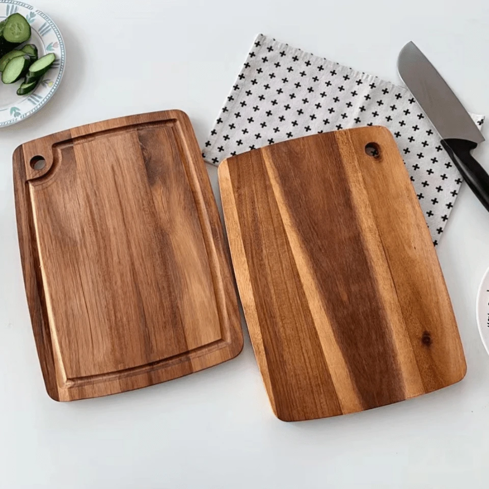 Kitchen Cutting Board, Acacia Wood Charcuterie Platter, Fruit And ...