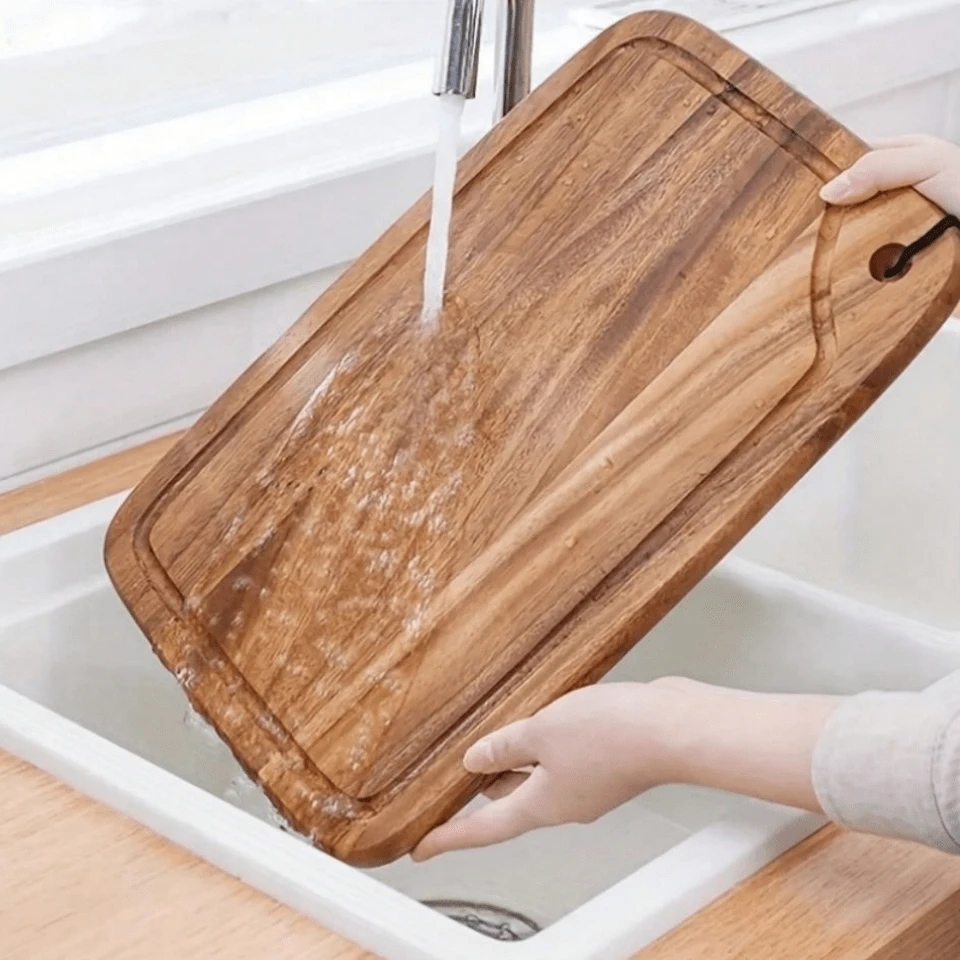 Kitchen Cutting Board, Acacia Wood Charcuterie Platter, Fruit And ...