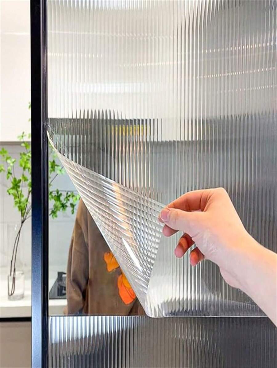 Reeded Window Film Static Cling No Glue No Residue Glass Film Non ...