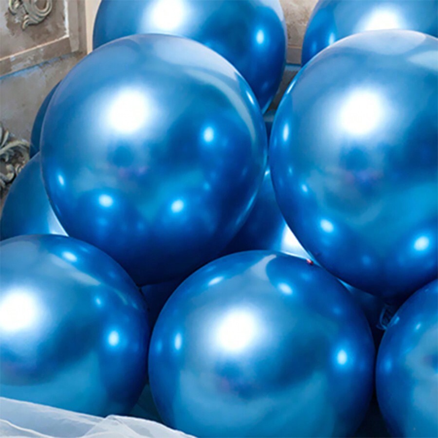 124pcs Chrome Color Balloon 18 Inch 12 Inch 10 Inch 5 Inch For Balloon ...