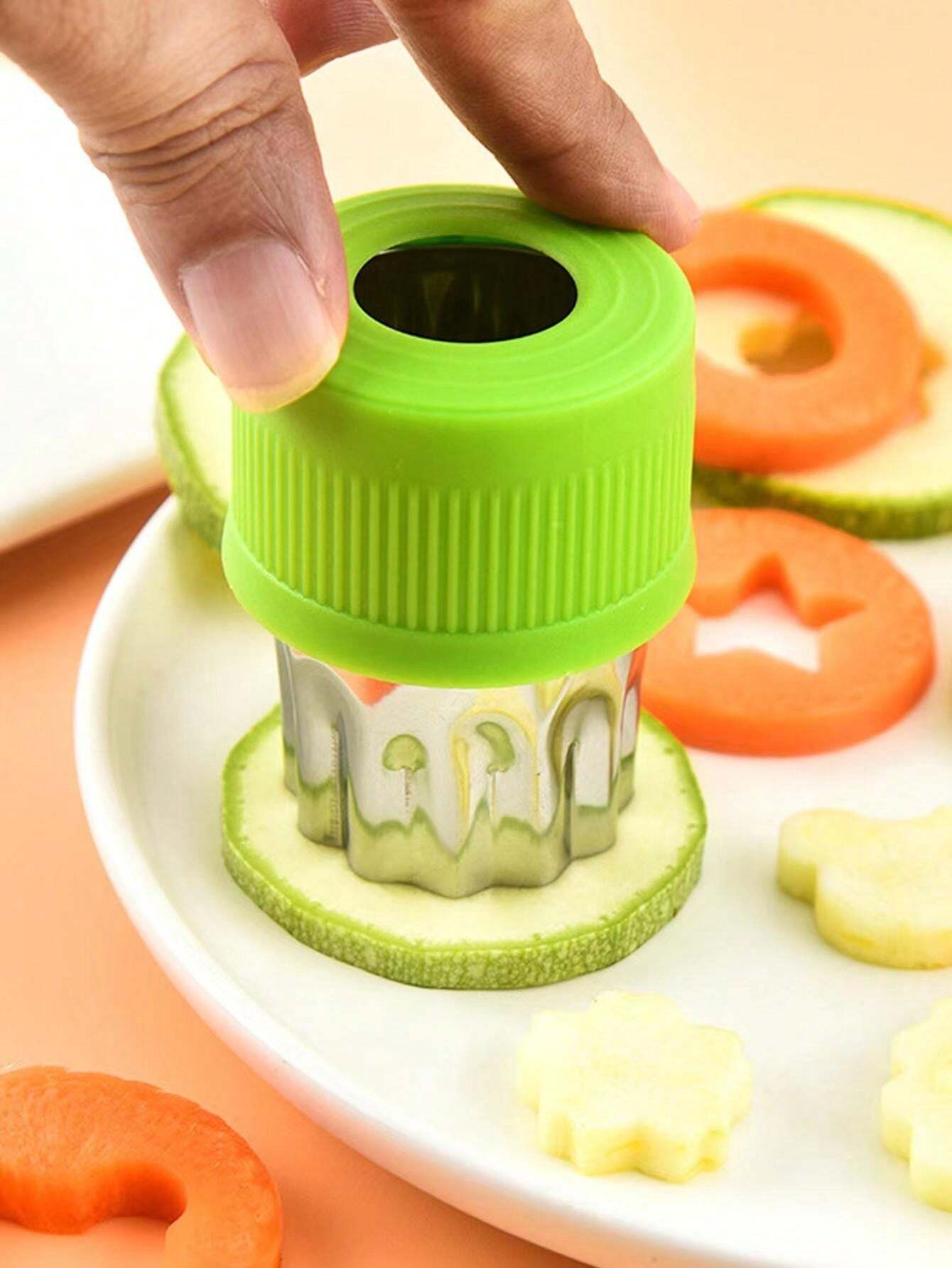 9pcs Fruit Vegetable Cookie Cutters Shapes Sets, Stainless Steel Food ...