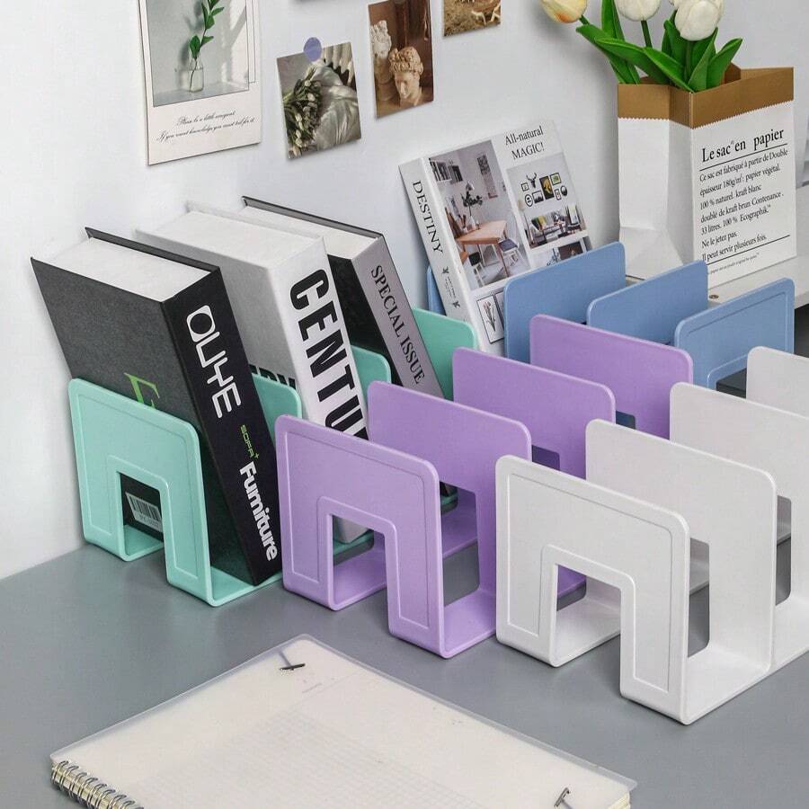 3 Layers Book Stand, Reading Stand, Desk Top Bookshelf, Book Holder ...