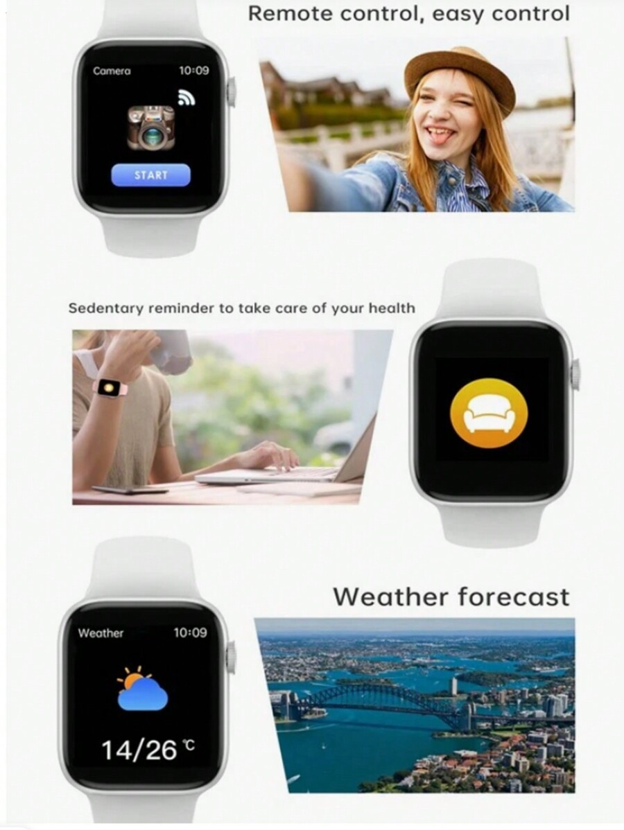 Smartwatch z ekranem o wysokiej rozdzielczości i 1,75-calowym kolorowym ...