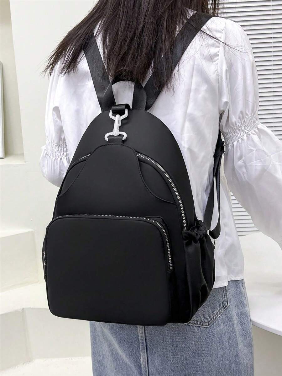 Large Capacity Nylon Backpack For Outdoor Activities And Travel, Oxford ...
