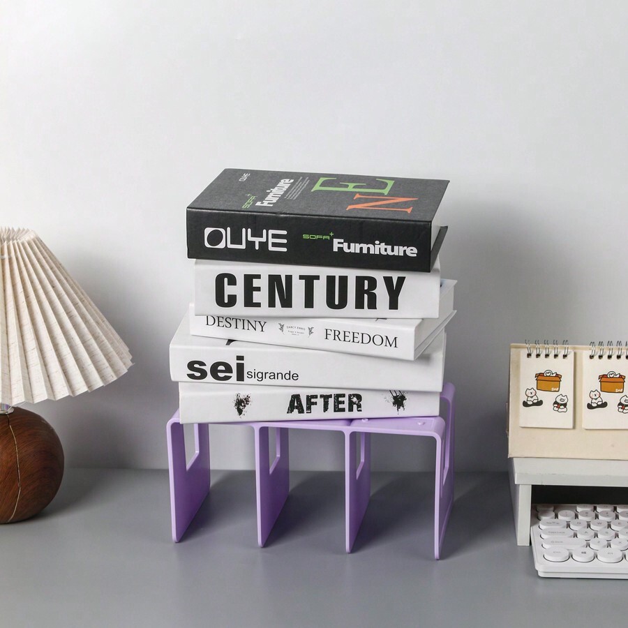 3 Layers Book Stand, Reading Stand, Desk Top Bookshelf, Book Holder ...