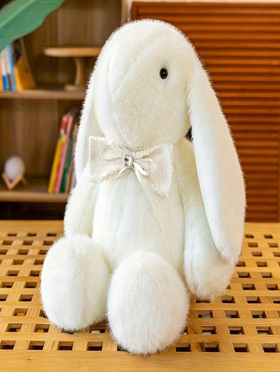 Cute Rabbit Doll Long Ears Plush Doll Hand Puppet, For Friends Gift ...
