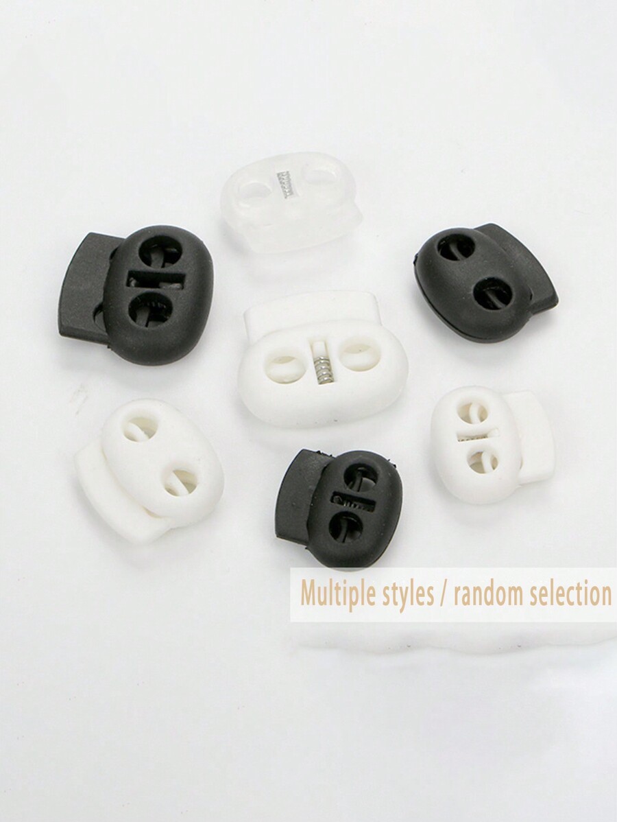 15pcs/50pcs/10pcs Elastic Cord Locks End Spring Stopper Fastener ...