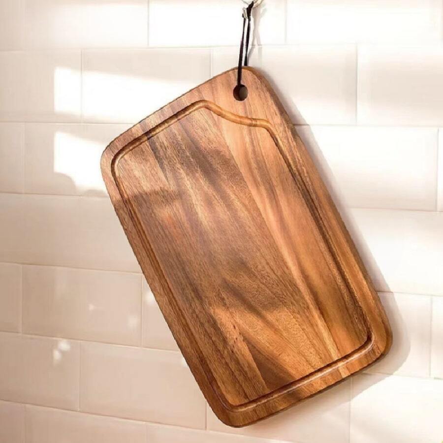 Kitchen Cutting Board, Acacia Wood Charcuterie Platter, Fruit And ...
