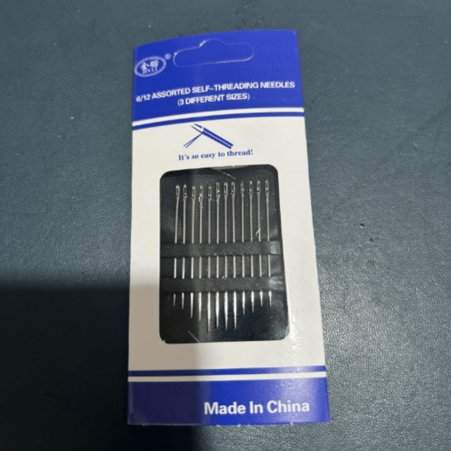 12pcs Side Hole Needles, Free Threading Needle, Sewing Needle Easy For ...