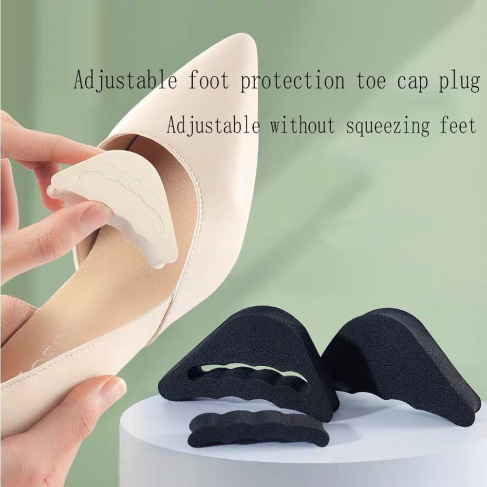 Invisible High Heel Shoes Pad With Forefoot Cushion And Back Heel ...