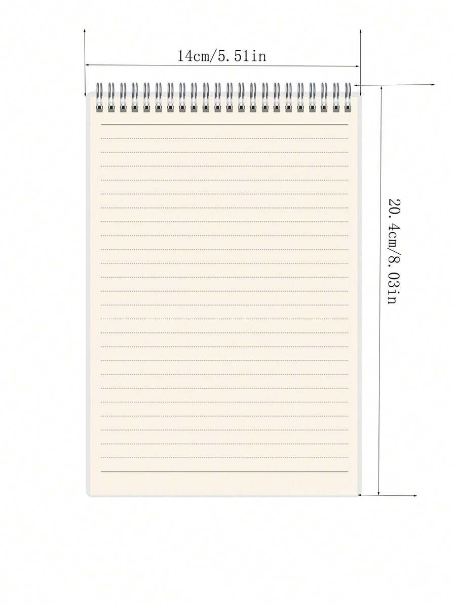 1pc Creative 80-Page Loose-Leaf Notebook, Writing And Memo Notebook ...