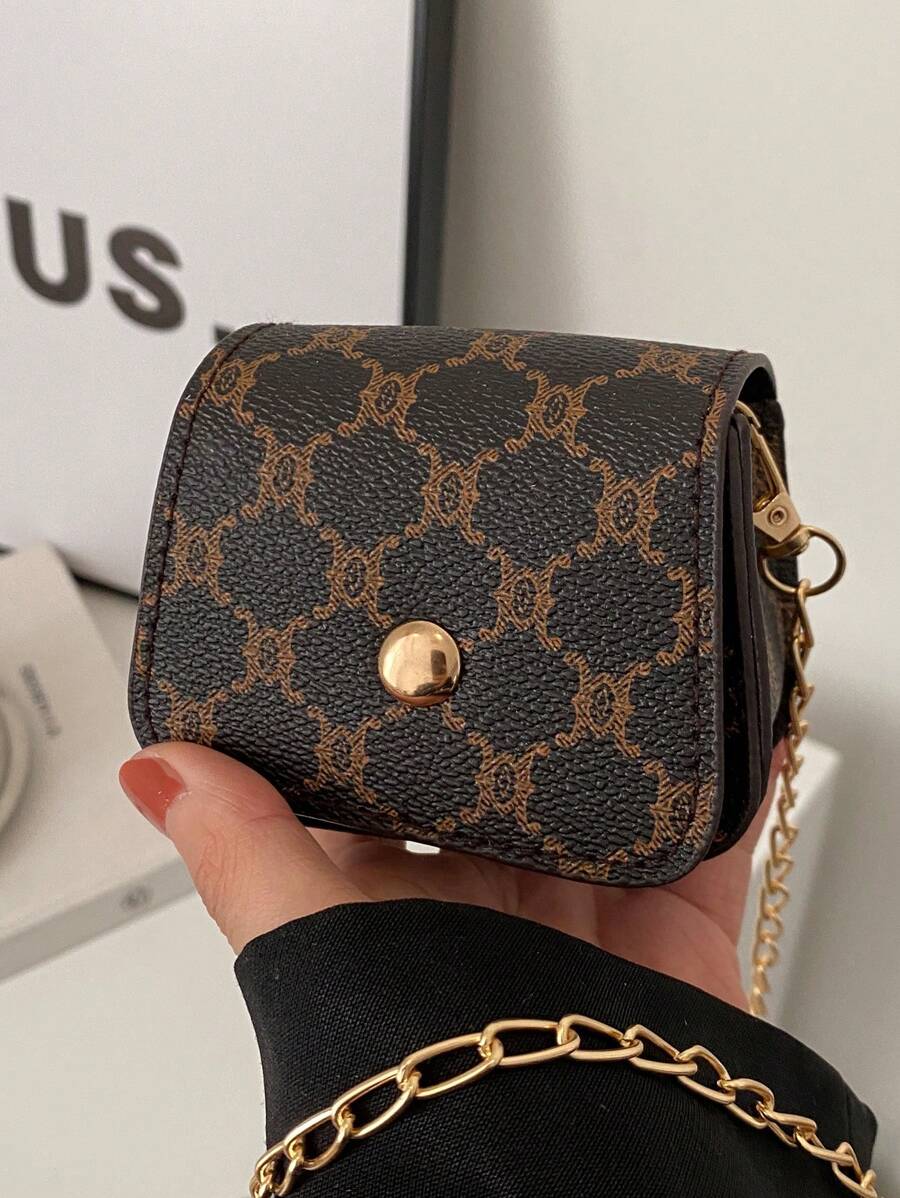 Classic Mini Flap Chain Crossbody Bag, Versatile Style | SHEIN UK