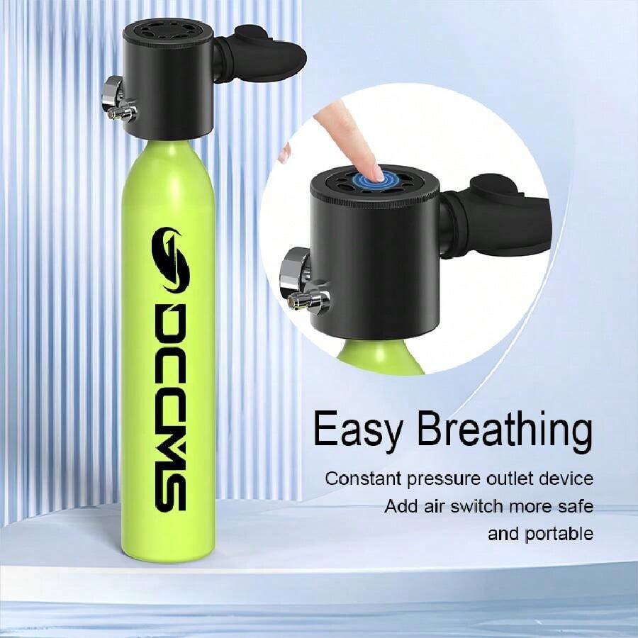 DCCMS Mini Scuba Tank Diving Gear For Diver 0.5L Mini Scuba Tank Oxygen ...