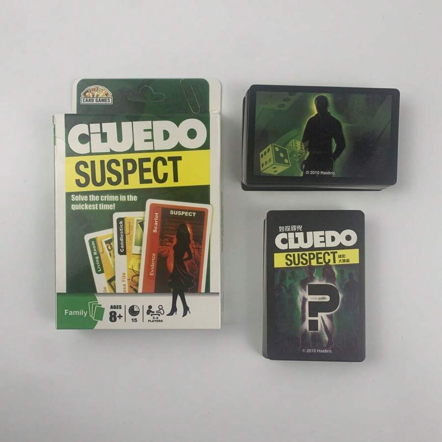 Clue Suspect Card Game - All The Fun Of Clue In Minutes - Party Game ...