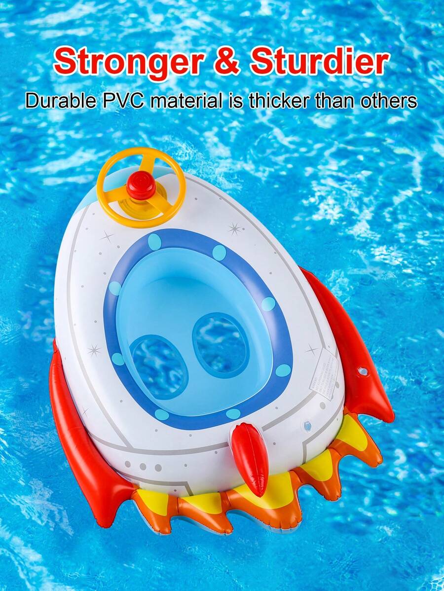 1pc Inflatable Pool Float Set Including Steering Wheel Float, Summer ...