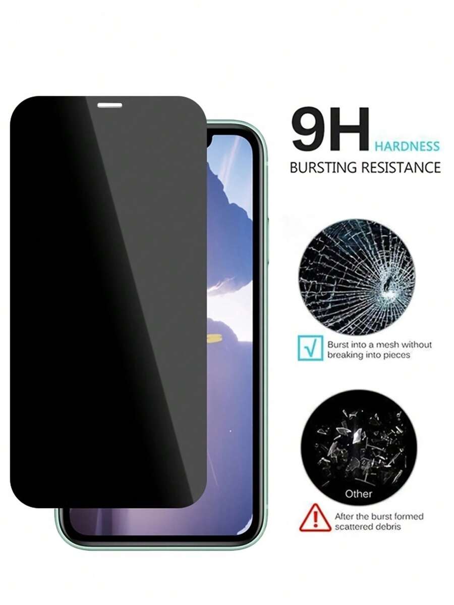9H Hardness Privacy Screen Protector With Tempered Glass For IPhone14 ...