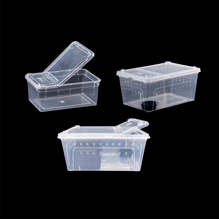 1pc Small Pet Breeding Box, Transparent Incubator Container, Ecological ...