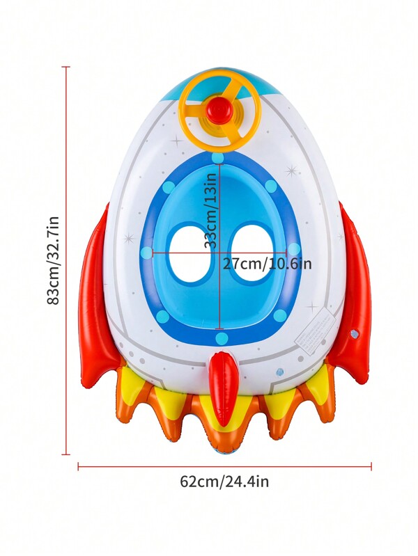 1pc Inflatable Pool Float Set Including Steering Wheel Float, Summer ...