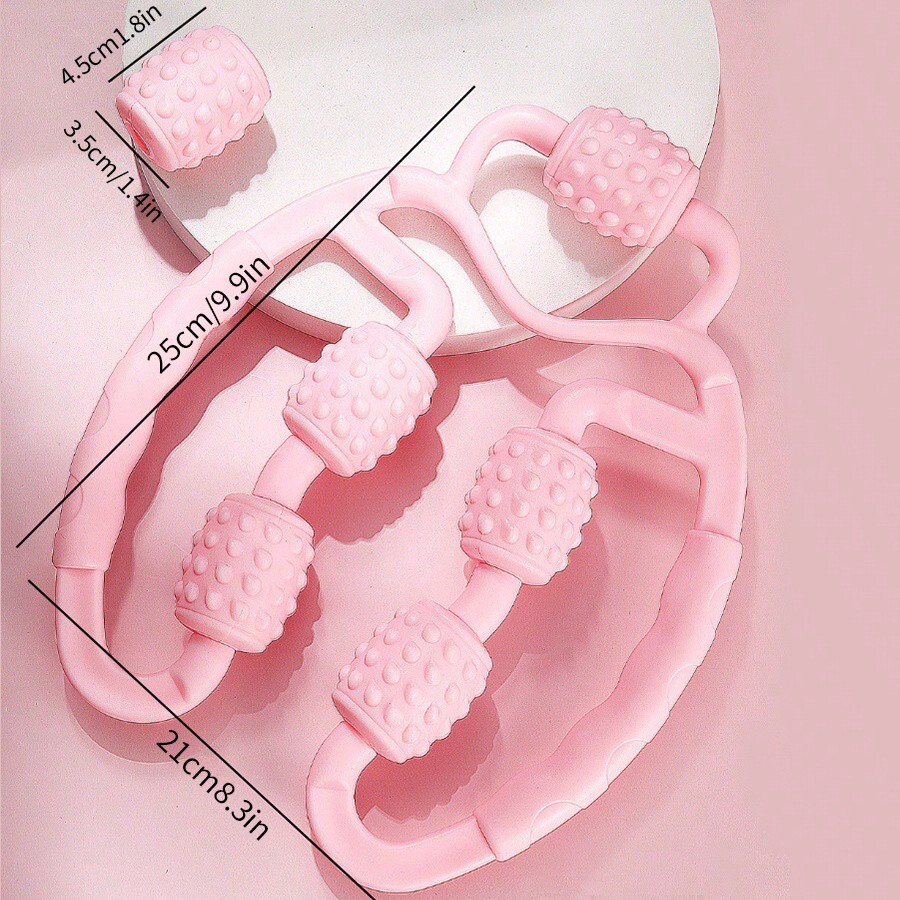 1pc Five-Wheel Ring-Shaped Leg Grip, Leg Muscle Relaxing Massage Device ...