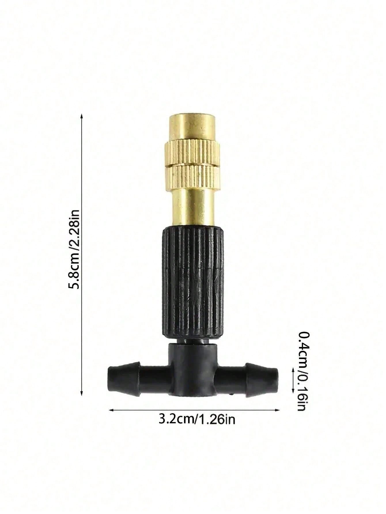 30m Garden Misting Spray Kit With Copper Nozzles, Low Pressure ...