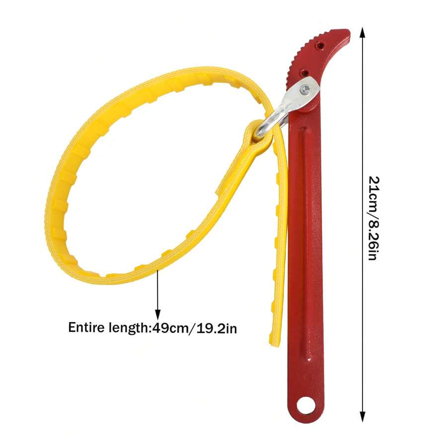 Oil Filter Pliers, Adjustable Oil Filter Wrench, Oil Filter Band Wrench ...