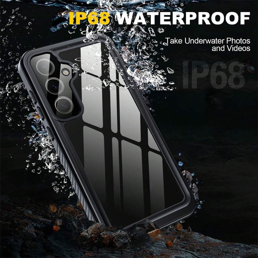 Coque étanche pour Samsung Galaxy S24/S24 Plus /S24 Ultra, avec objectif intégré et protecteur d ...