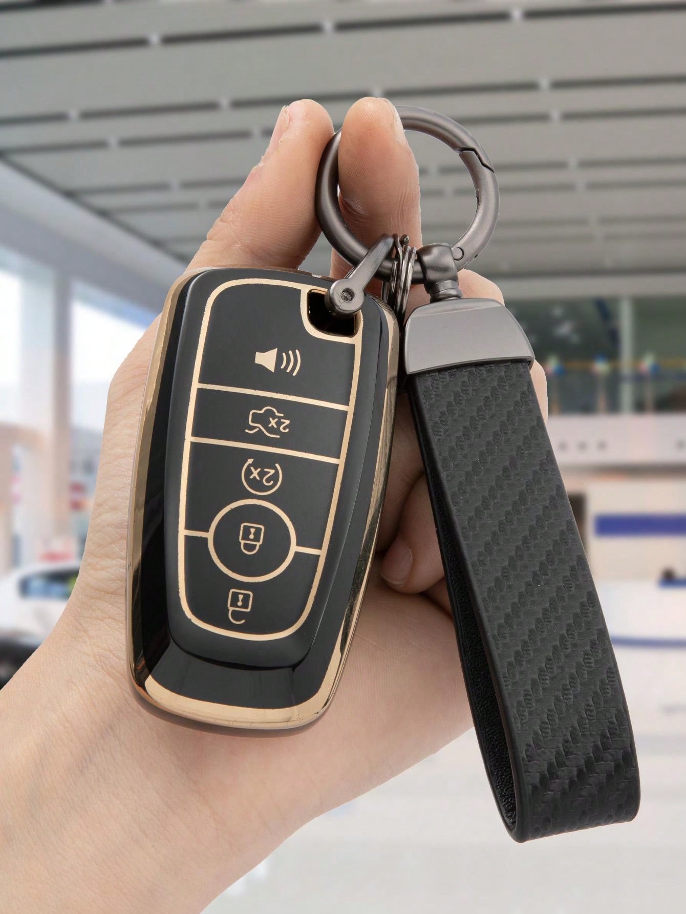 Étui De Protection En Tpu Pour Clé De Voiture, 3 Pièces, Porte-clés De ...