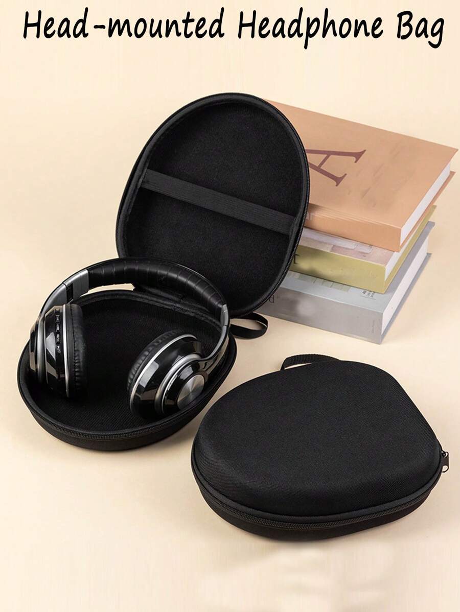1pc Head-Mounted Headphone Bag , Headphone Pressure-Resistant Bag ...