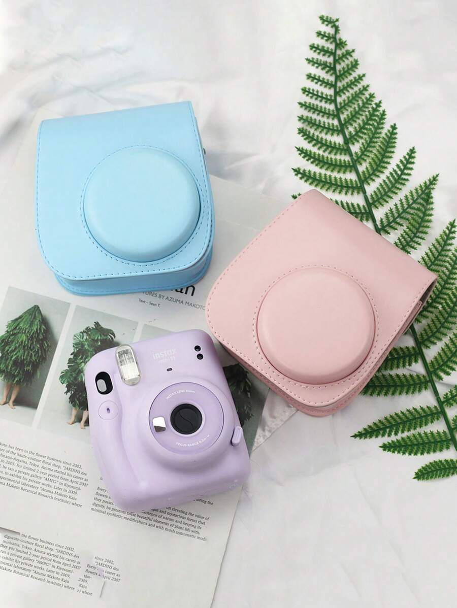 Instax Mini 11 Camera Case ,PU Leather Bag With Pocket And Adjustable ...