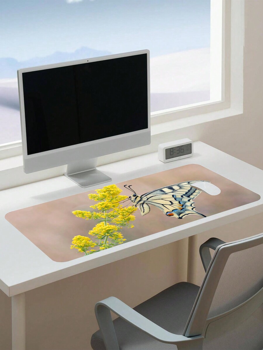 1pc Anti-Slip Gaming & Work Mouse Pad With Fruit, Mushroom, Lion, Dog ...