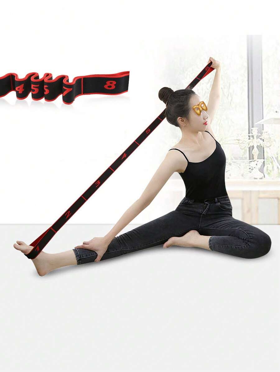 Yoga Stretch Resistance Band High Elasticity Multi-Position Dance ...