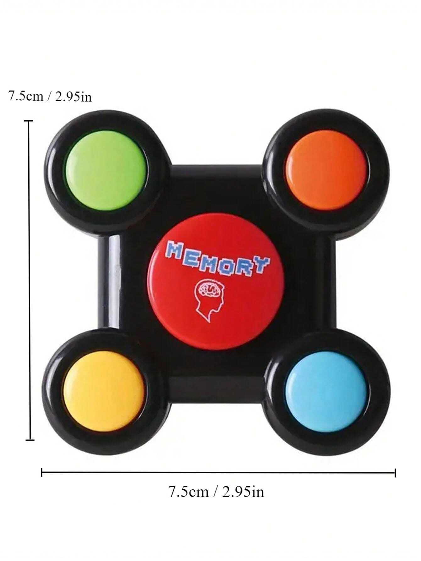 Square Memory Game Console, Handheld Electronic Memory Game With Lights ...