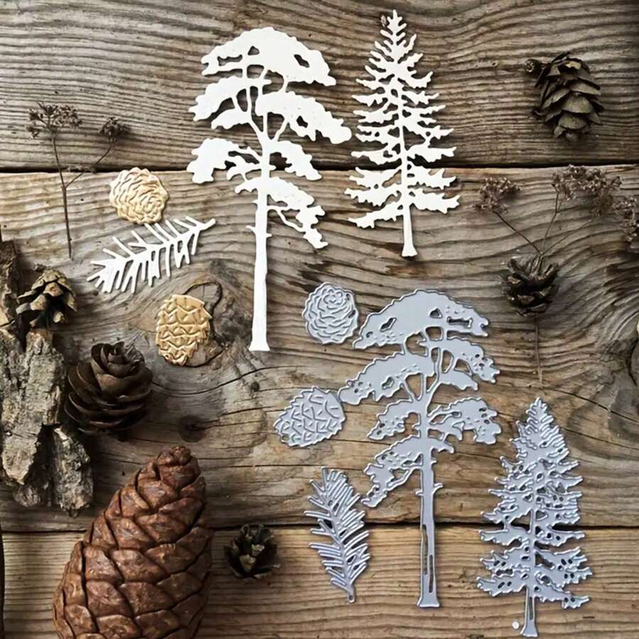 1 Peça Molde De Metal De Corte Por Estampagem De Arte Em Papel De Aço ...