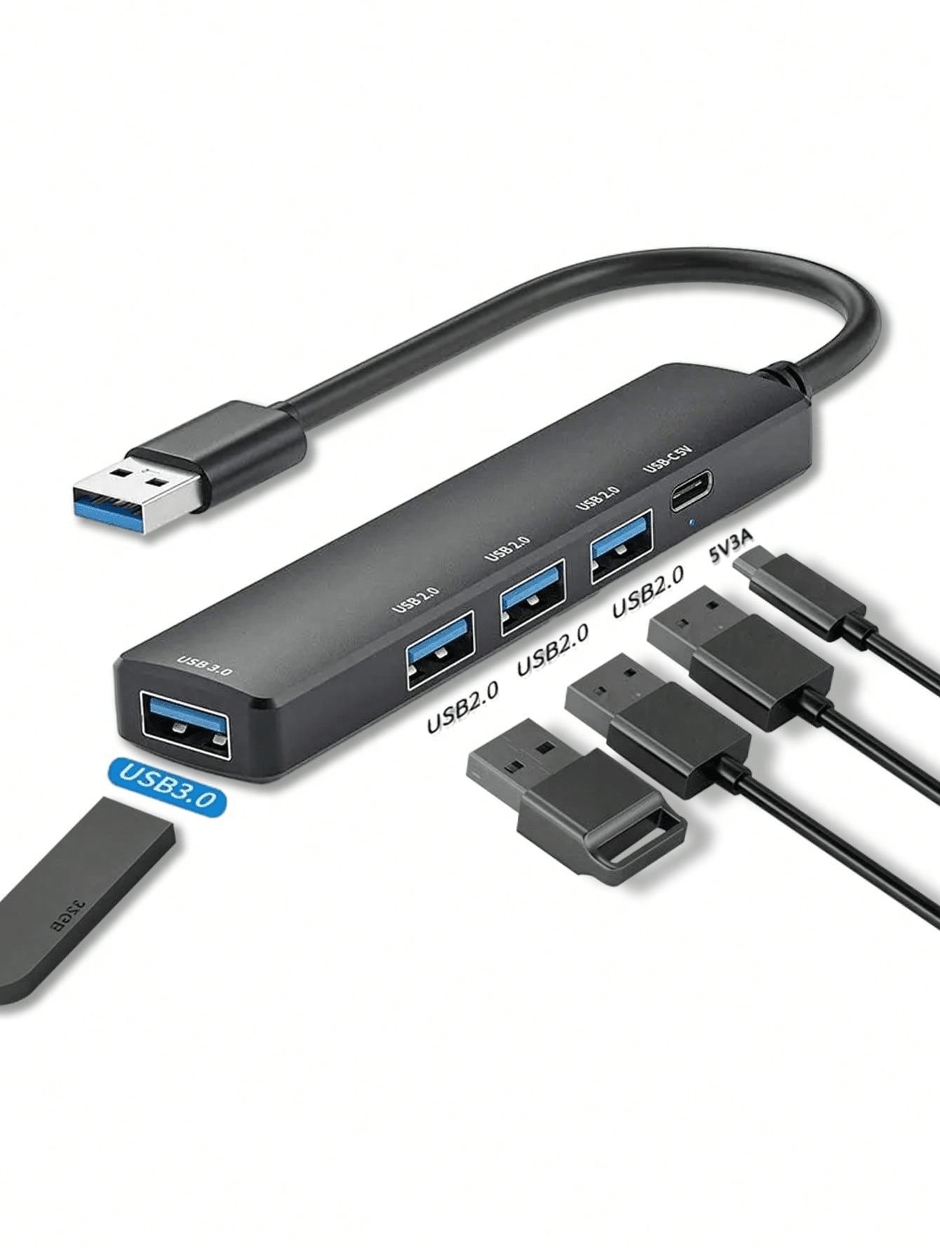 Usb Pc Converter, Hub Expander, Type-C To Usb Adapter Dock, U Disk ...