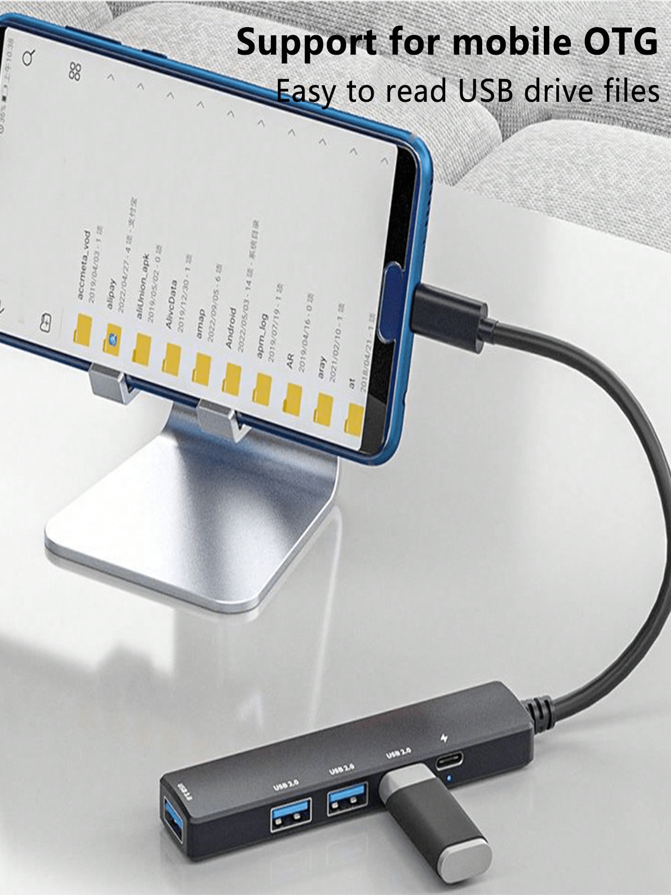 Usb Pc Converter, Hub Expander, Type-C To Usb Adapter Dock, U Disk ...