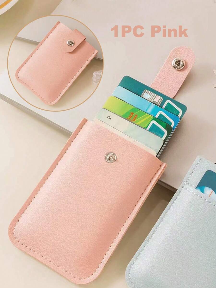 1pc Pull-Out Card Bag, Credit Card Bag Compact Ultra-Thin Mini Design ...